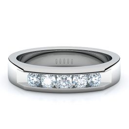 White Gold Diamond Wedding Ring | Daniel William Diamonds