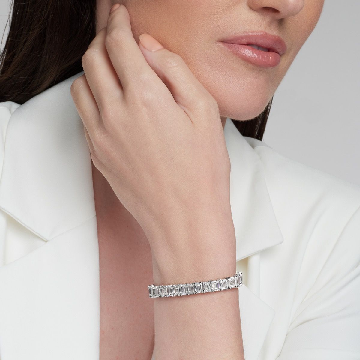Emerald Tennis Bracelet | Daniel William Diamonds